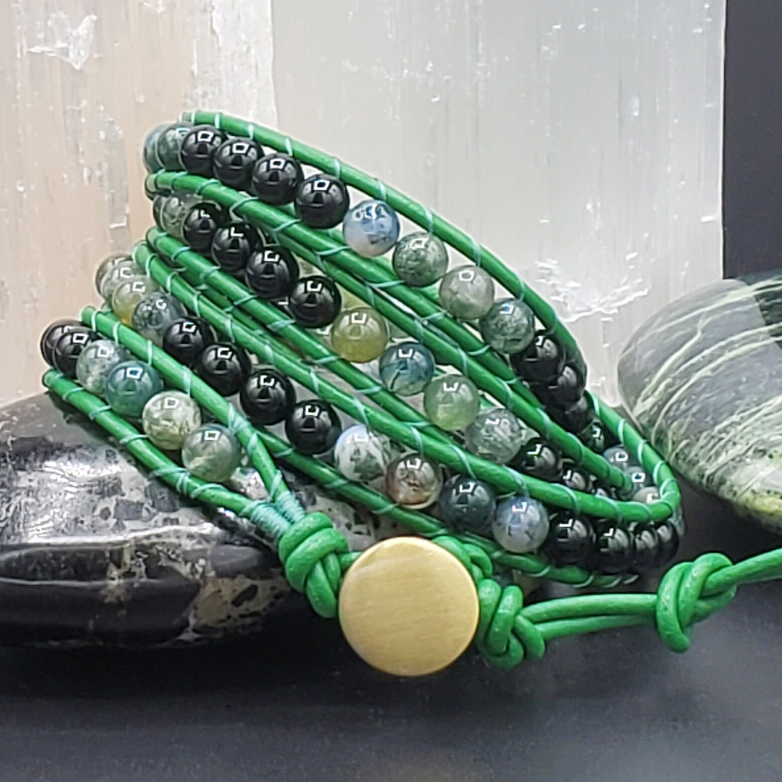Power Rangers Inspired Beaded Wrap Bracelet Zeo Ranger IV 4 - Etsy