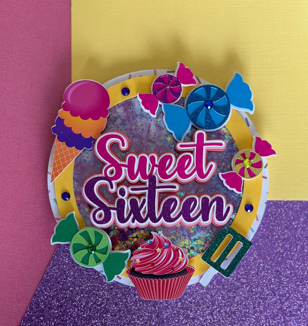 Sweet Cake Topper, Candy Cake Topper, Sweet Topper, Candy Decoration - Etsy
