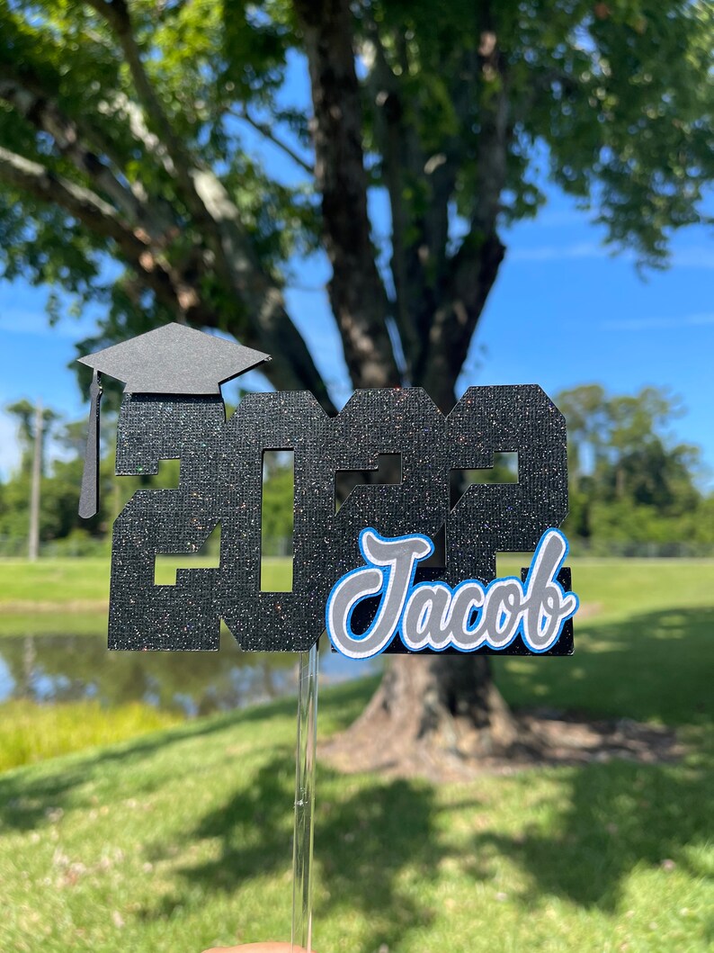 Graduation Centerpiece, Class of 2022 Party Decoration - Etsy