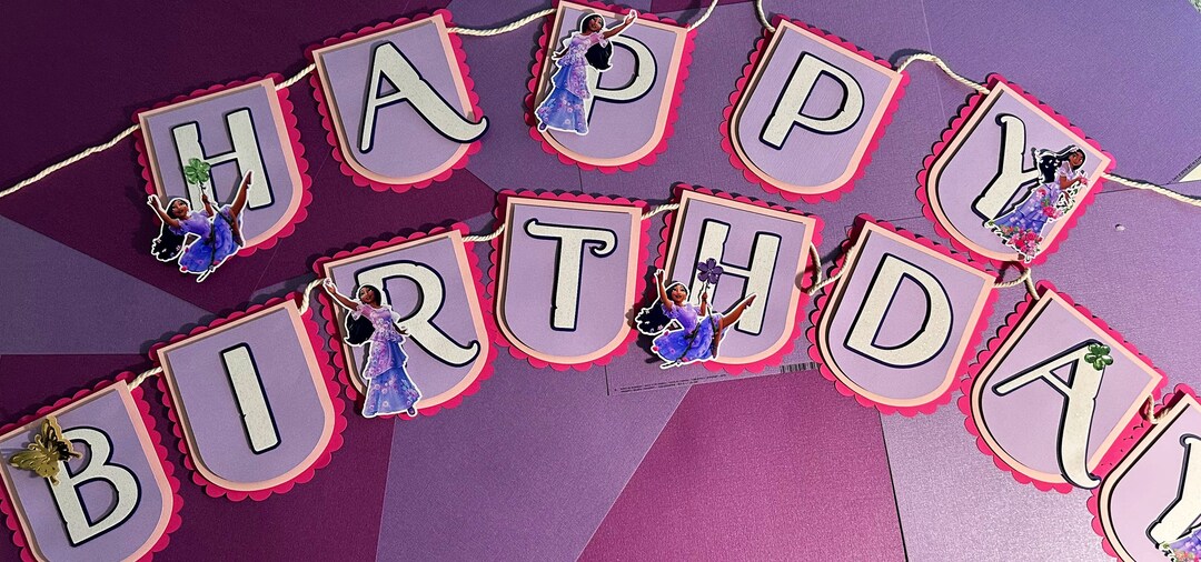 Banner Inspired Isabella Madrigal, Banner Inspired Encanto, Banners ...