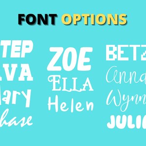 Name Decal, Name Stickers, Custom Stickers, Custom Name Stickers, Water ...