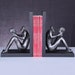 Self Reading Human Bookends , Table&office Bookshelf Decor, Unique ...