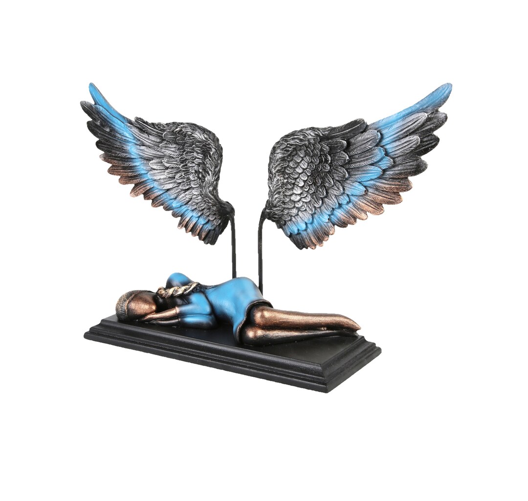 Beautiful Woman Sleeping Angel Wing Vintage Angel Wings - Etsy