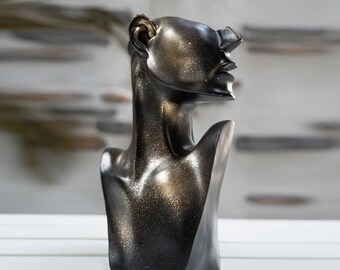 Half Face Statue - Etsy