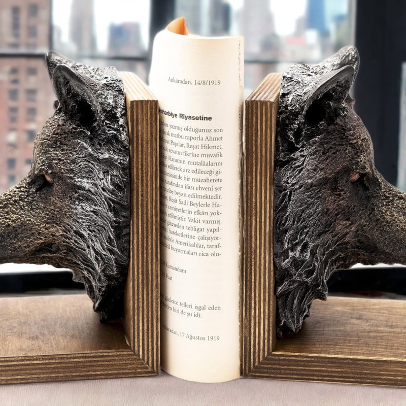 Animal Bookends - Etsy