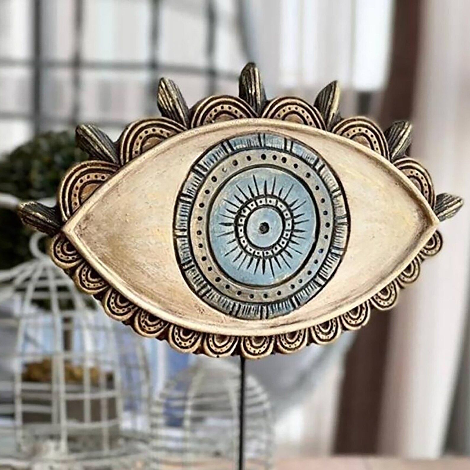 Handmade Evil Eye Home & Office Desktop Decor Handmade - Etsy