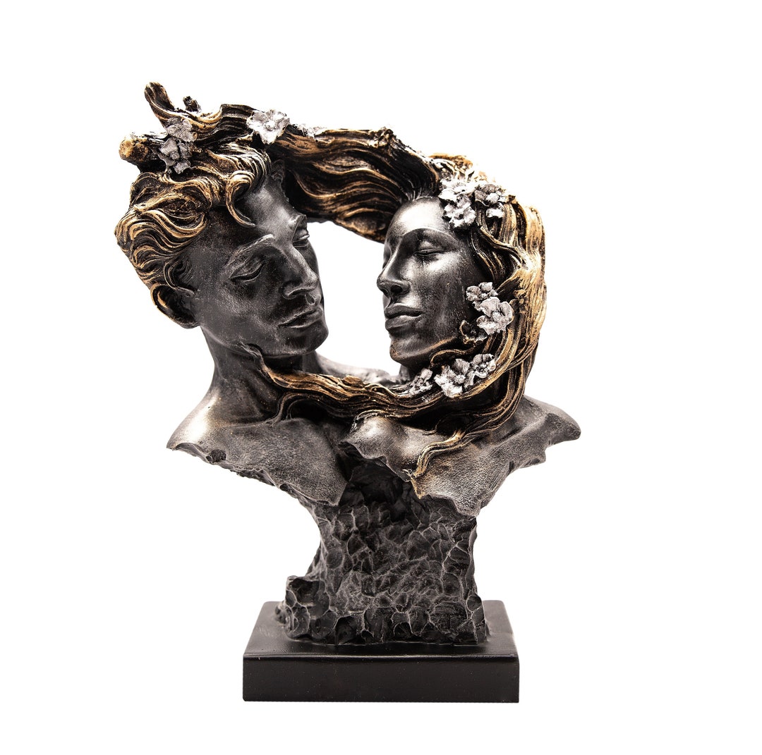 Valentine's Day Lovers Statues, Abstract Lover Sculpture, Creative ...