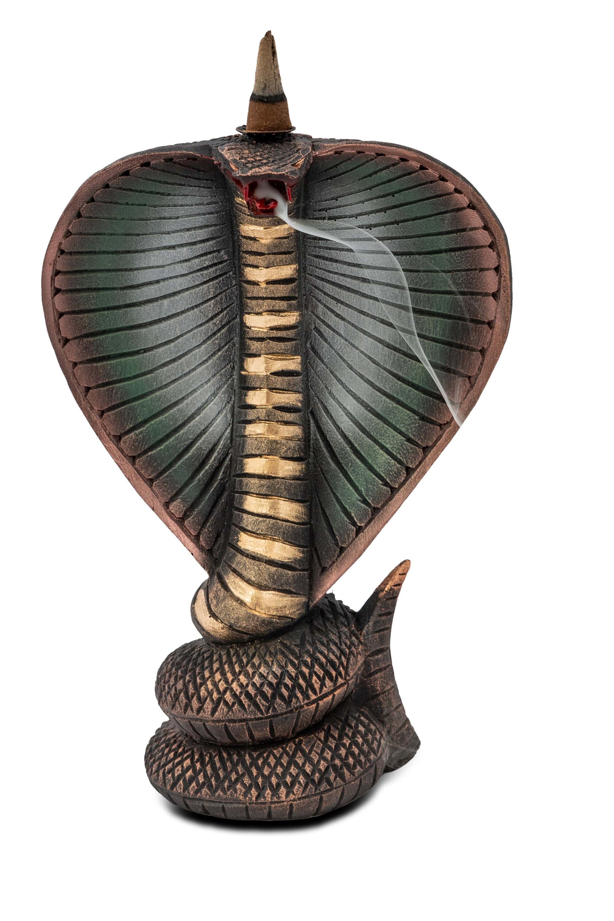 Snake Cobra Statue Snake Sculpture Snake Incense Holder - Etsy