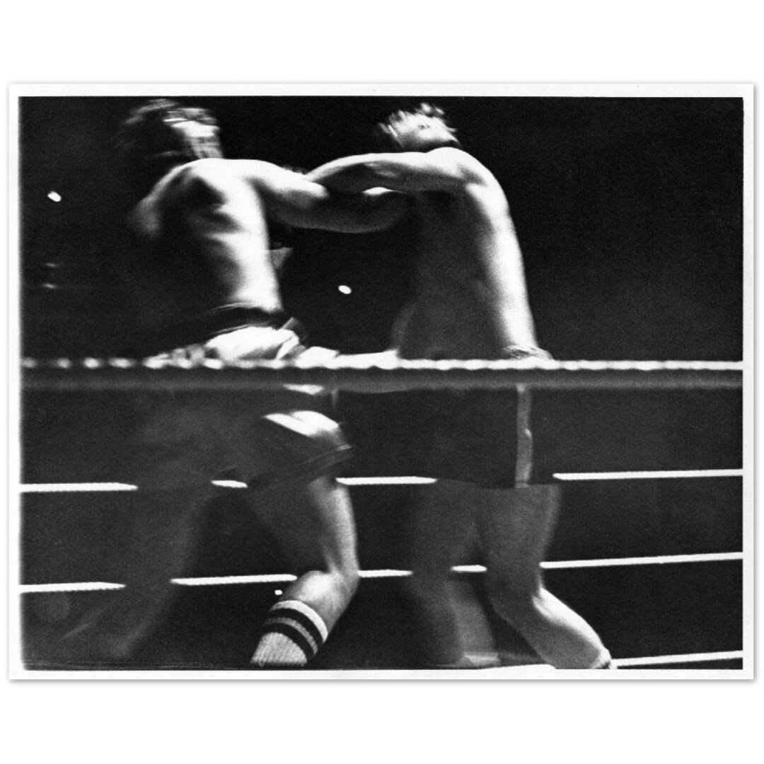 Vintage Boxing Match 8x10" Photo Print - Etsy