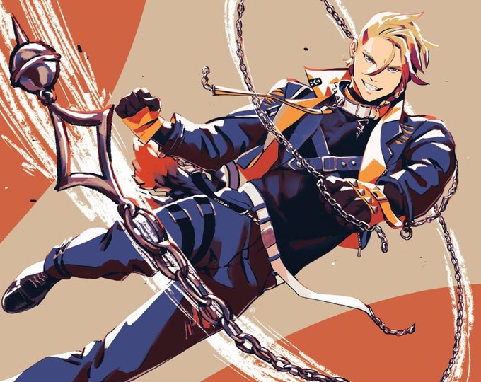 Man of Action Axel Syrios Art Print - Etsy