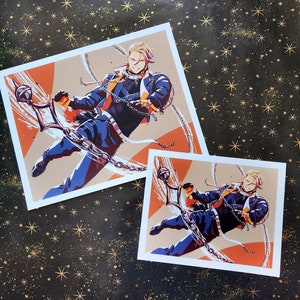 Man of Action Axel Syrios Art Print - Etsy