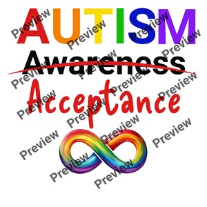 Autism Acceptance Clipart SVG, PNG - Etsy