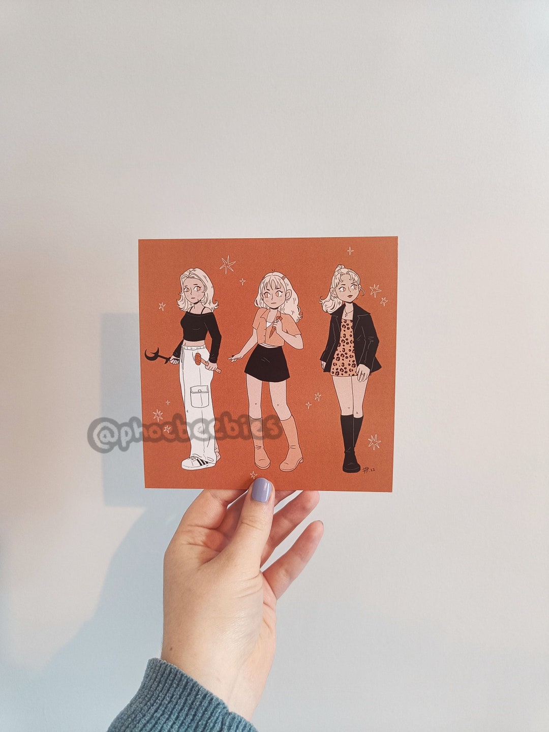 Buffy the Vampire Slayer Art Print, Small Poster, Buffy Summers ...