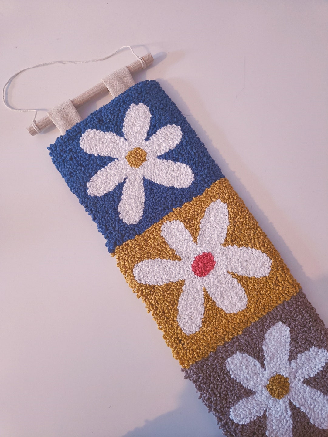 Punch Needle Wall Art Wall-hanging Handmade Home Decor - Etsy