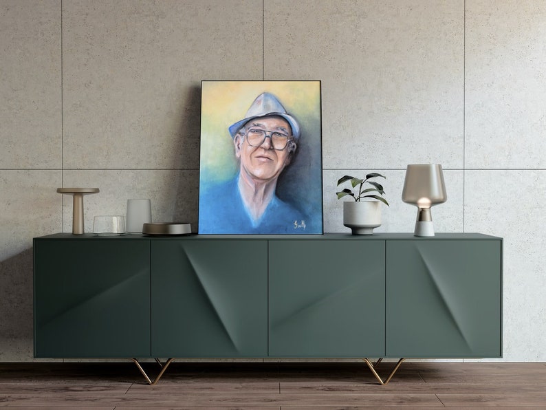 Portrait Painting Custom From Photo, Oil Paints Canvas, Commission ...