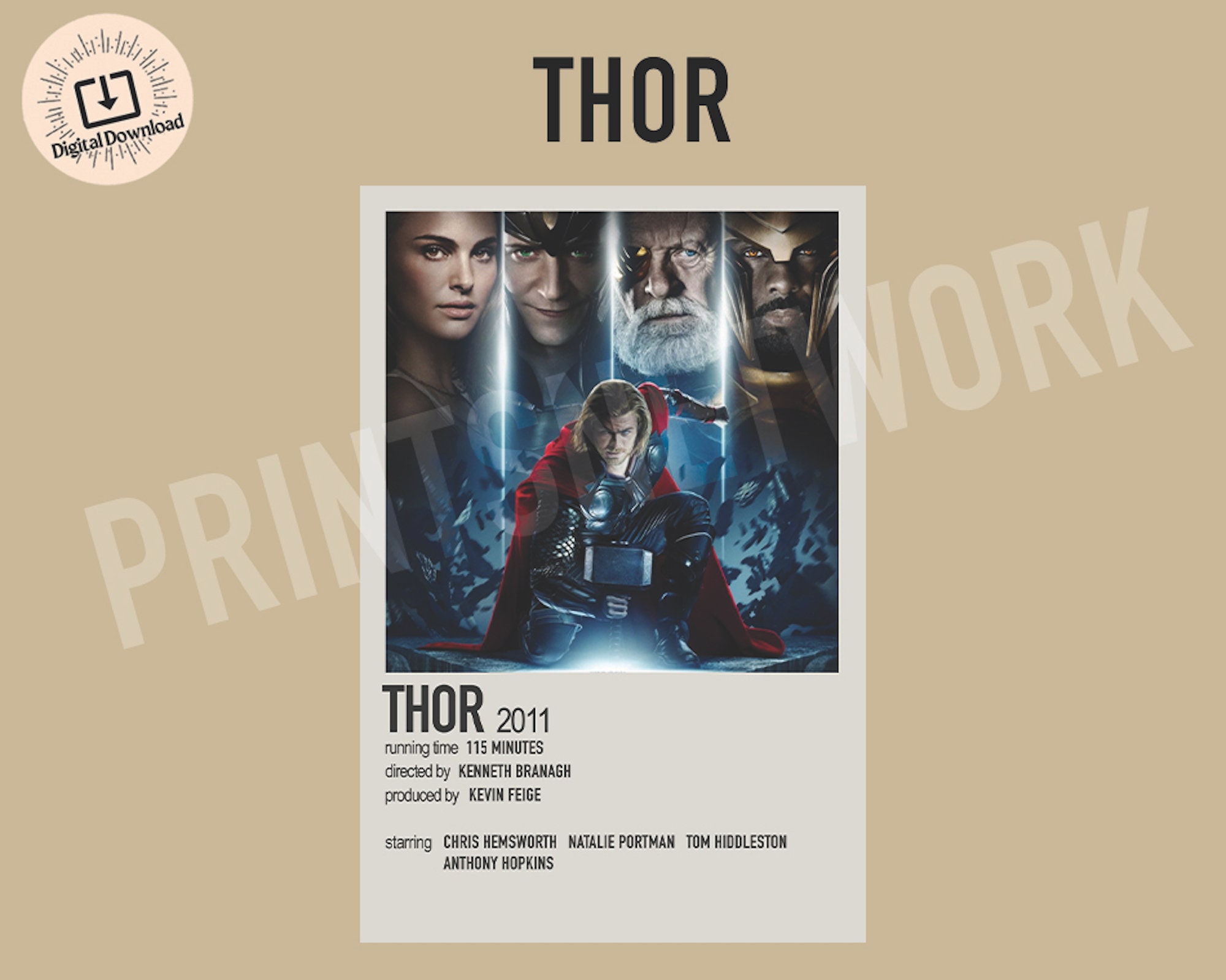 Phase 1 MCU Mini Posters Digital Download - Etsy Australia