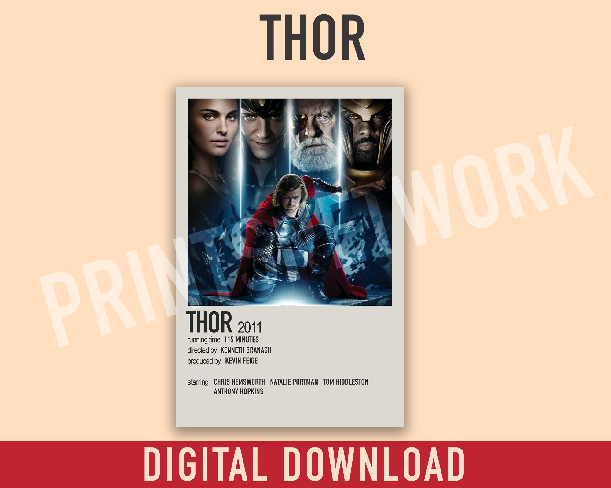 Phase 1 MCU Mini Posters Digital Download - Etsy Australia