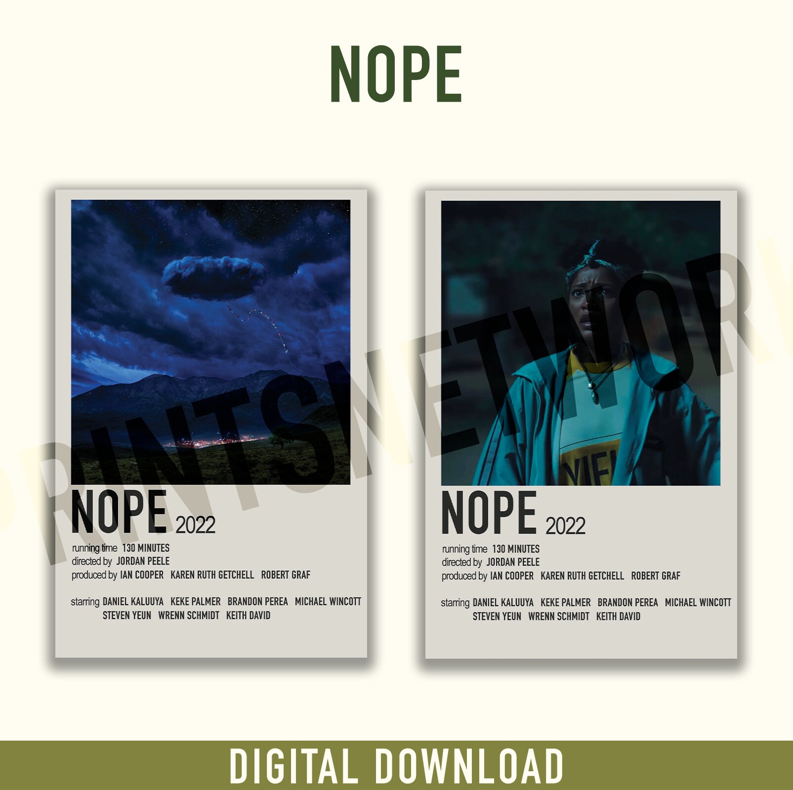 Jordan Peele Movie Mini Poster Pack Digital Download - Etsy