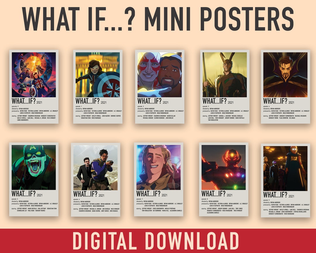 What If... Mini Posters Digital Download - Etsy
