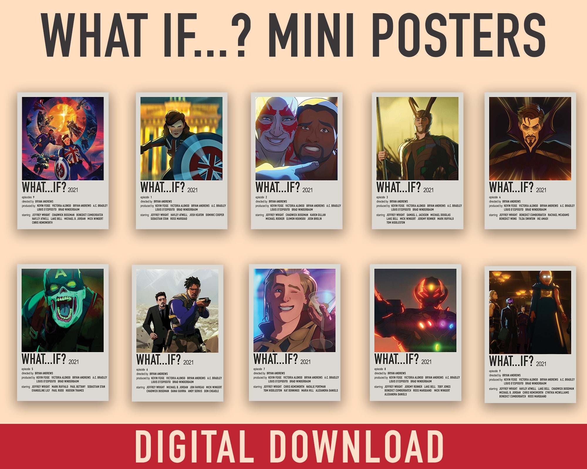 What If... Mini Posters Digital Download - Etsy