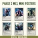 70 Pack MCU Character Mini Posters Digital Download - Etsy
