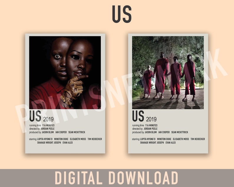 Jordan Peele Movie Mini Poster Pack Digital Download - Etsy