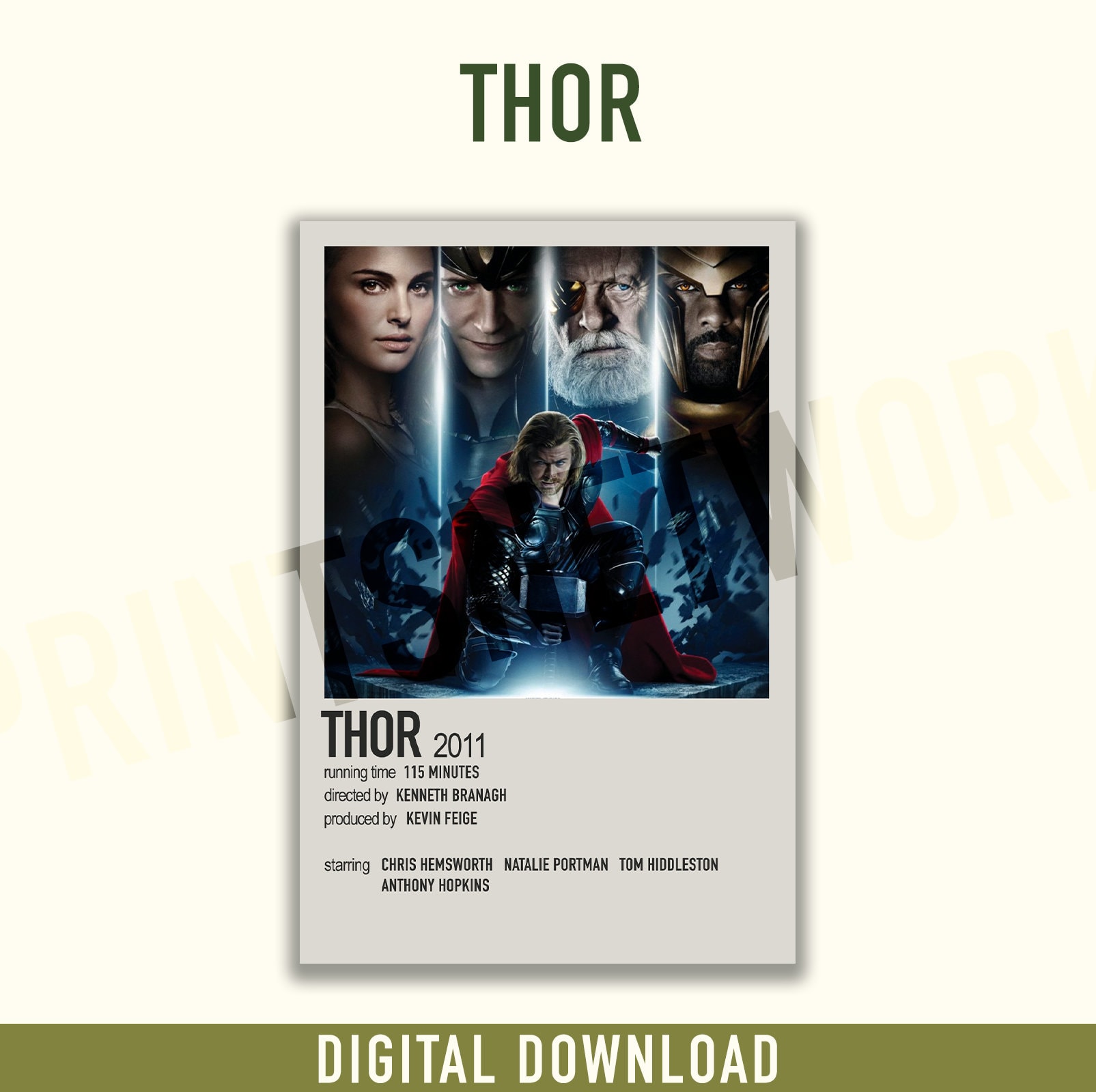 Phase 1 MCU Mini Posters | Digital Download - Etsy