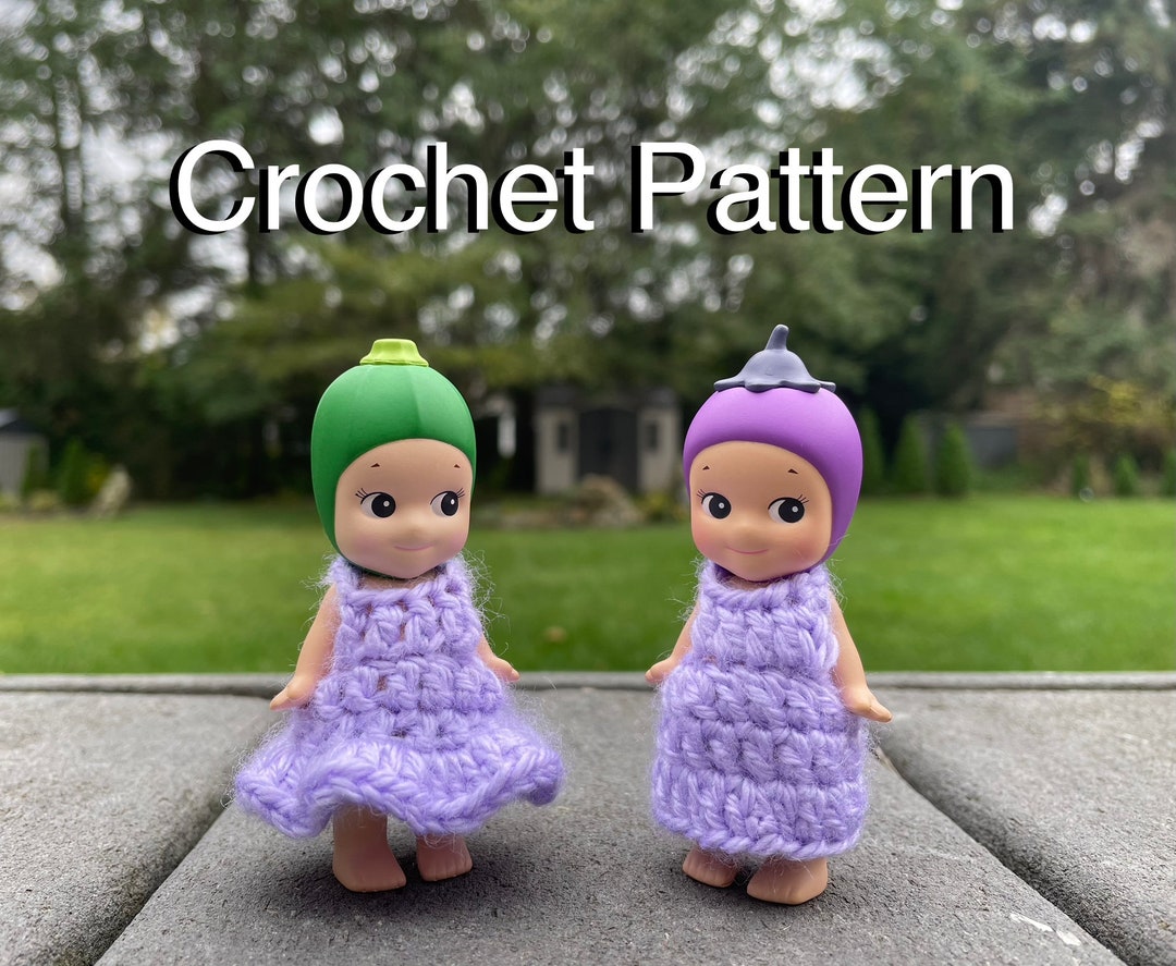 Sonny Angel Dress/skirt: 3-in-1 Crochet Pattern - Etsy