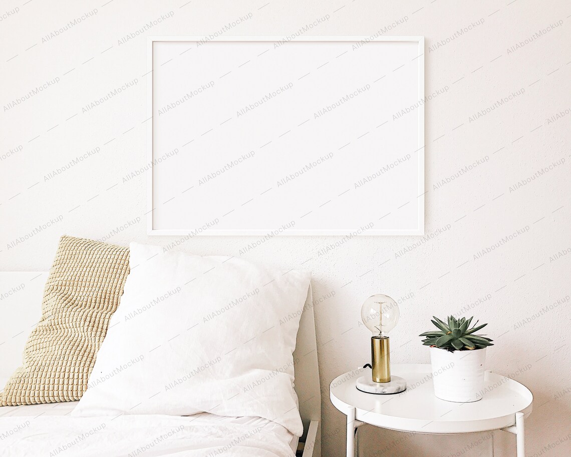Frame Mockup Horizontal Mockup Frame Frame Mock Up Poster - Etsy