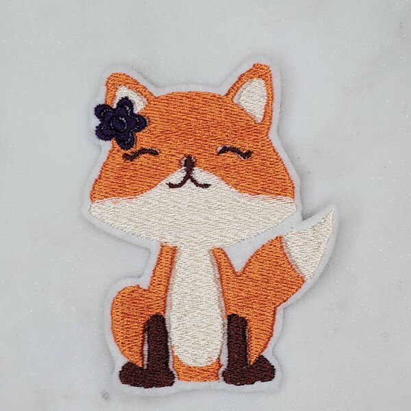 Fox Patch - Etsy