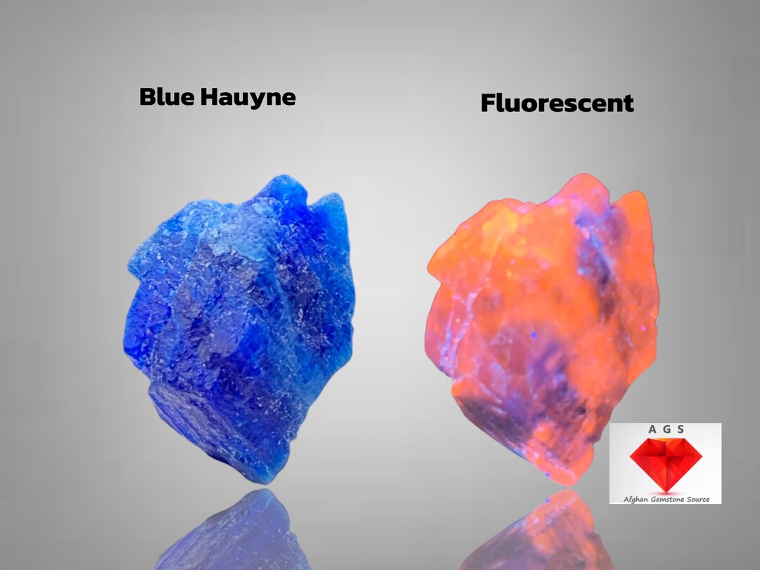 9.50 Ct Most Rare Blue Hauyne Specimen From Badakhshan, Afghanistan - Etsy