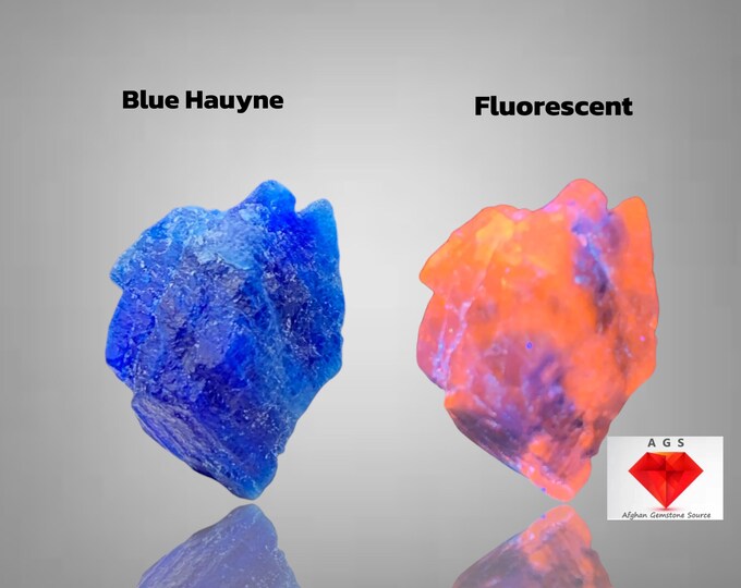 9.50 Ct Most Rare Blue Hauyne Specimen From Badakhshan, Afghanistan - Etsy
