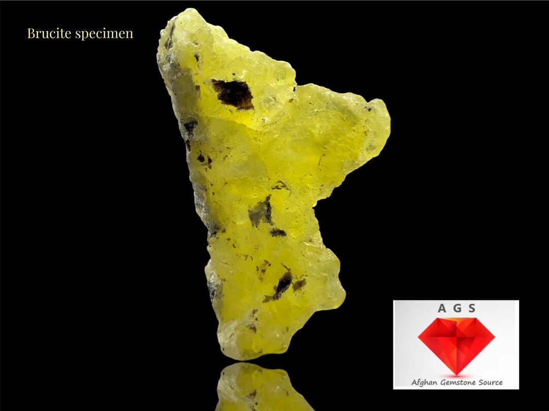 Rare 23 Ct Yellow Brucite Specimen From Balochistan Pakistan - Etsy