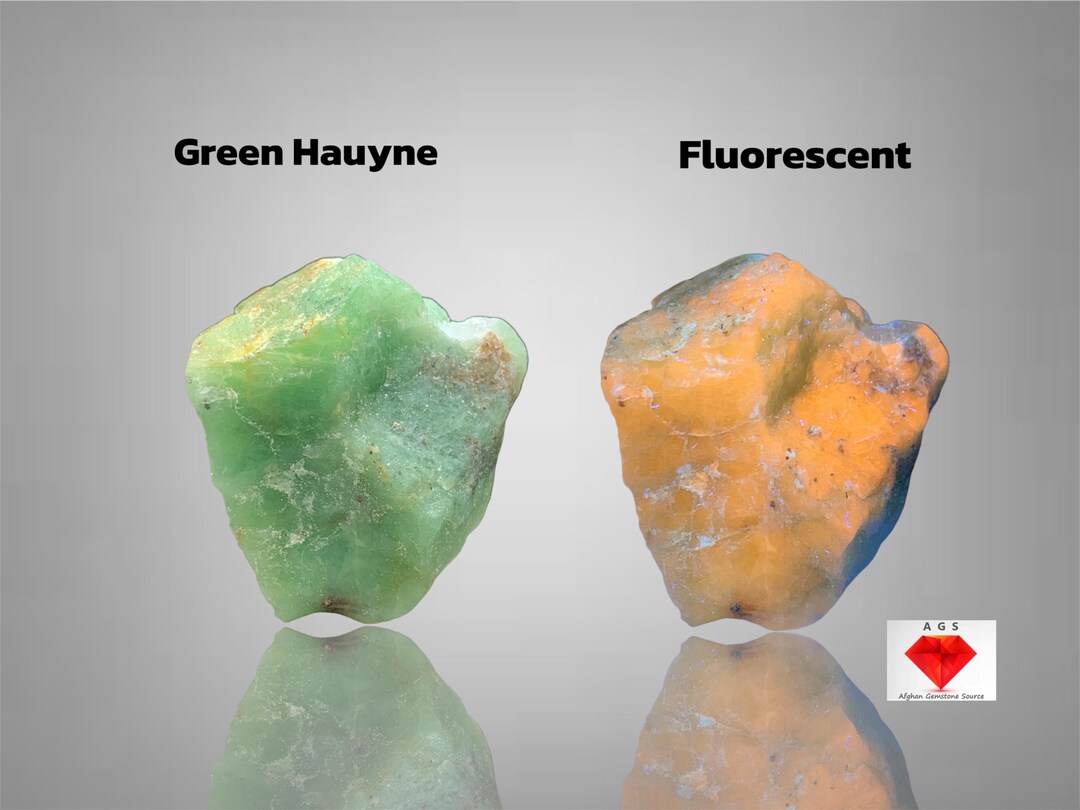 Most Rare 80.70 Ct Green Hauyne Specimen From Badakhshan, Afghanistan ...