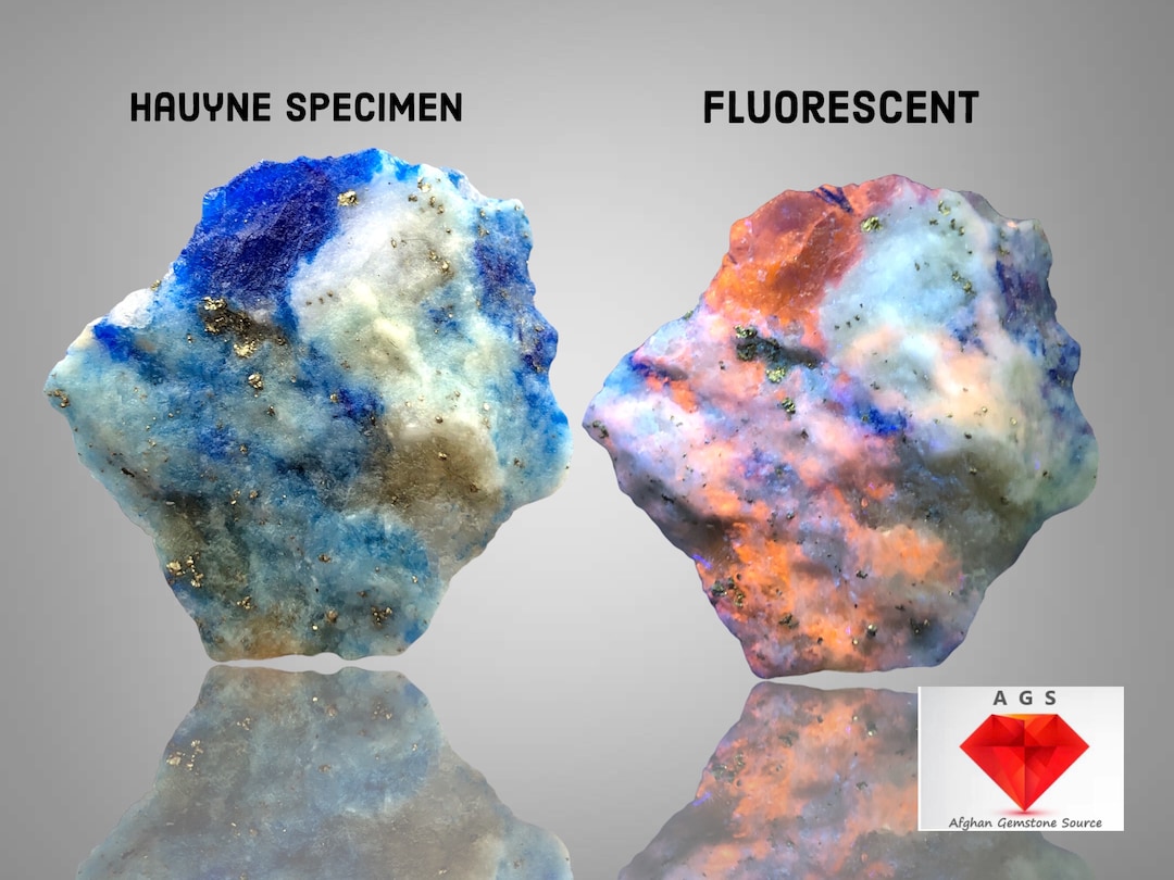 Most Rare 96 Ct Hauyne With Combine Pyrite Specimen From Badakhshan ...