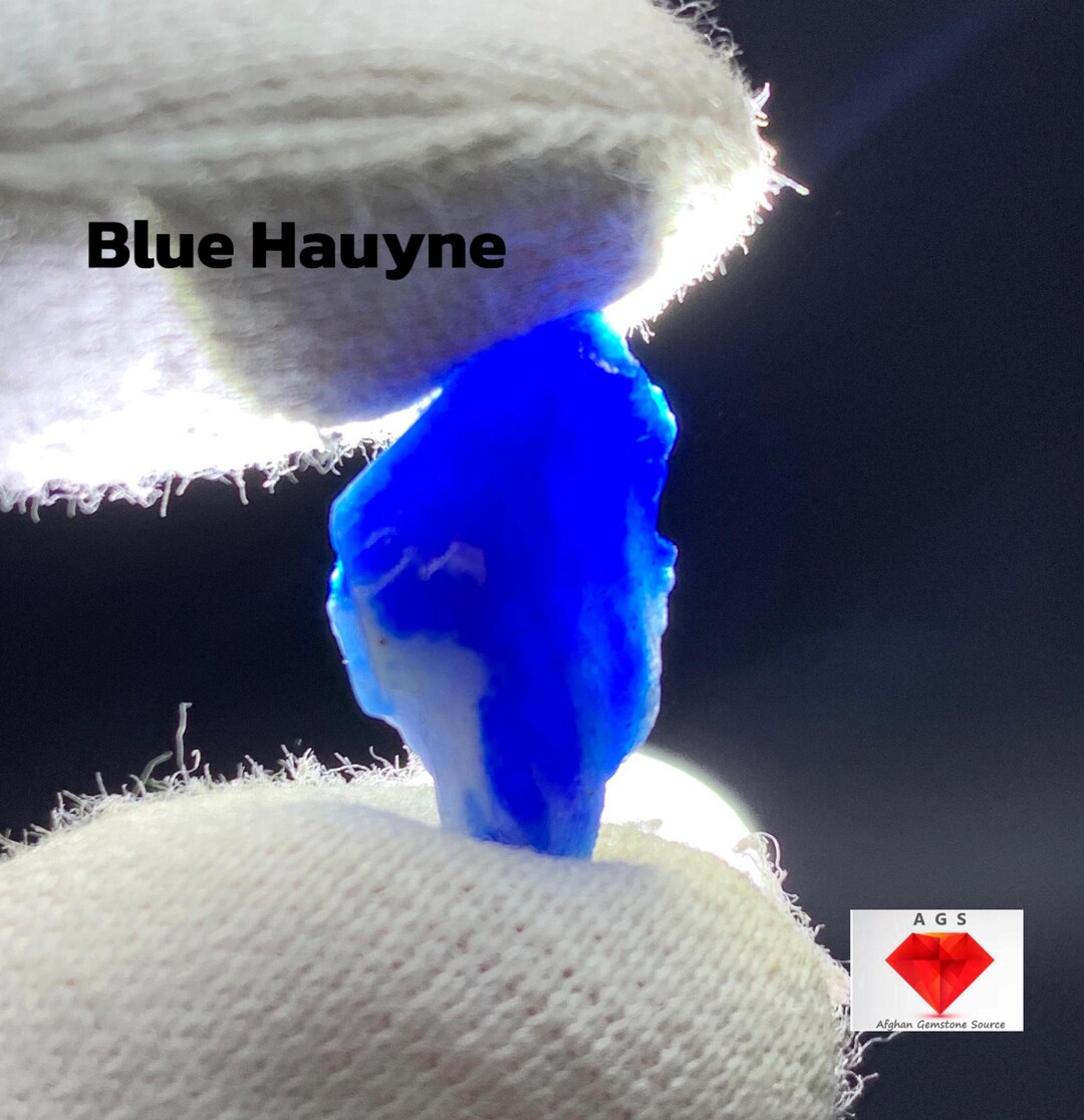 6 Ct Most Rare Blue Hauyne Specimen From Badakhshan, Afghanistan - Etsy