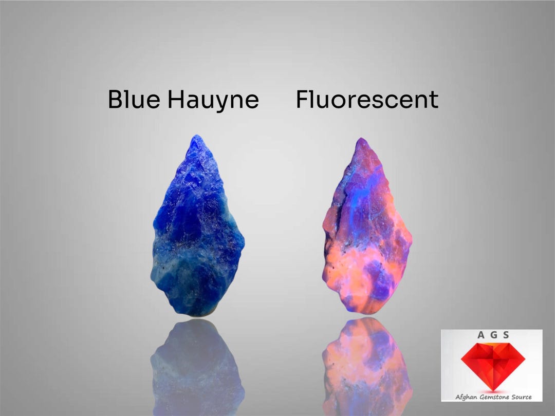 Most Rare 10.70 Ct Blue Hauyne Specimen From Badakhshan, Afghanistan - Etsy