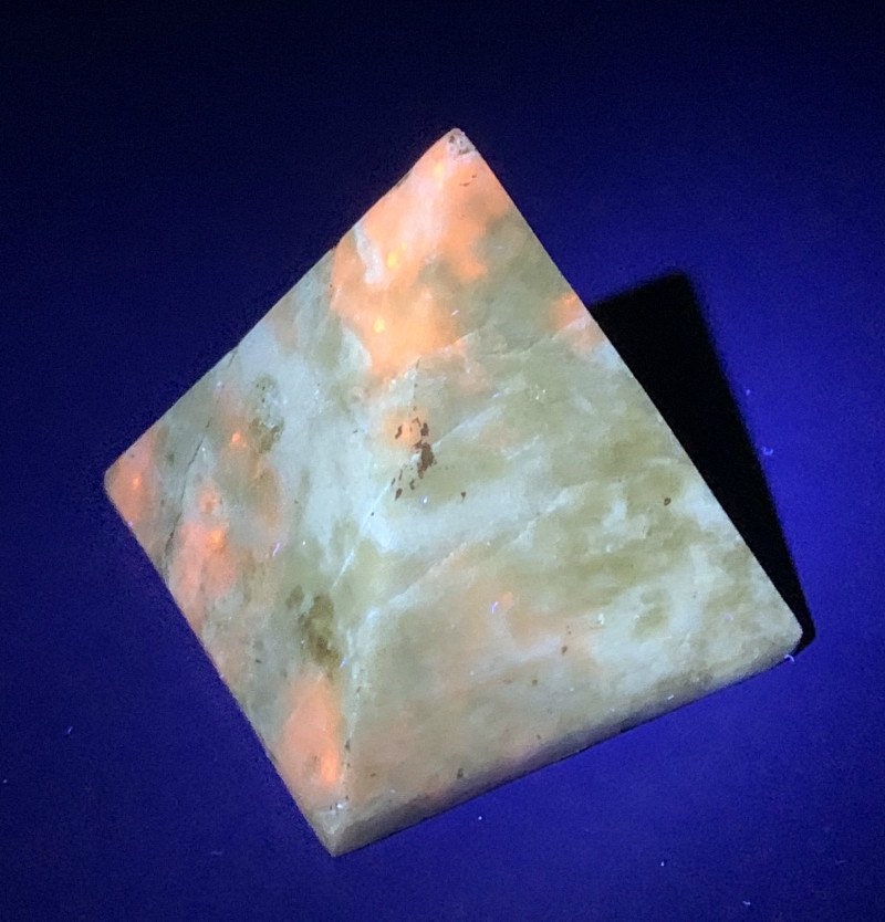 Rare 811 Carat Hackmanite Pyramid From Afghanistan - Etsy