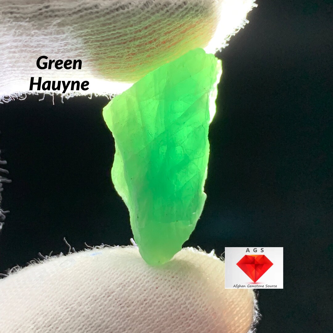 Most Rare 19 Ct Green Hauyne Specimen From Badakhshan, Afghanistan - Etsy