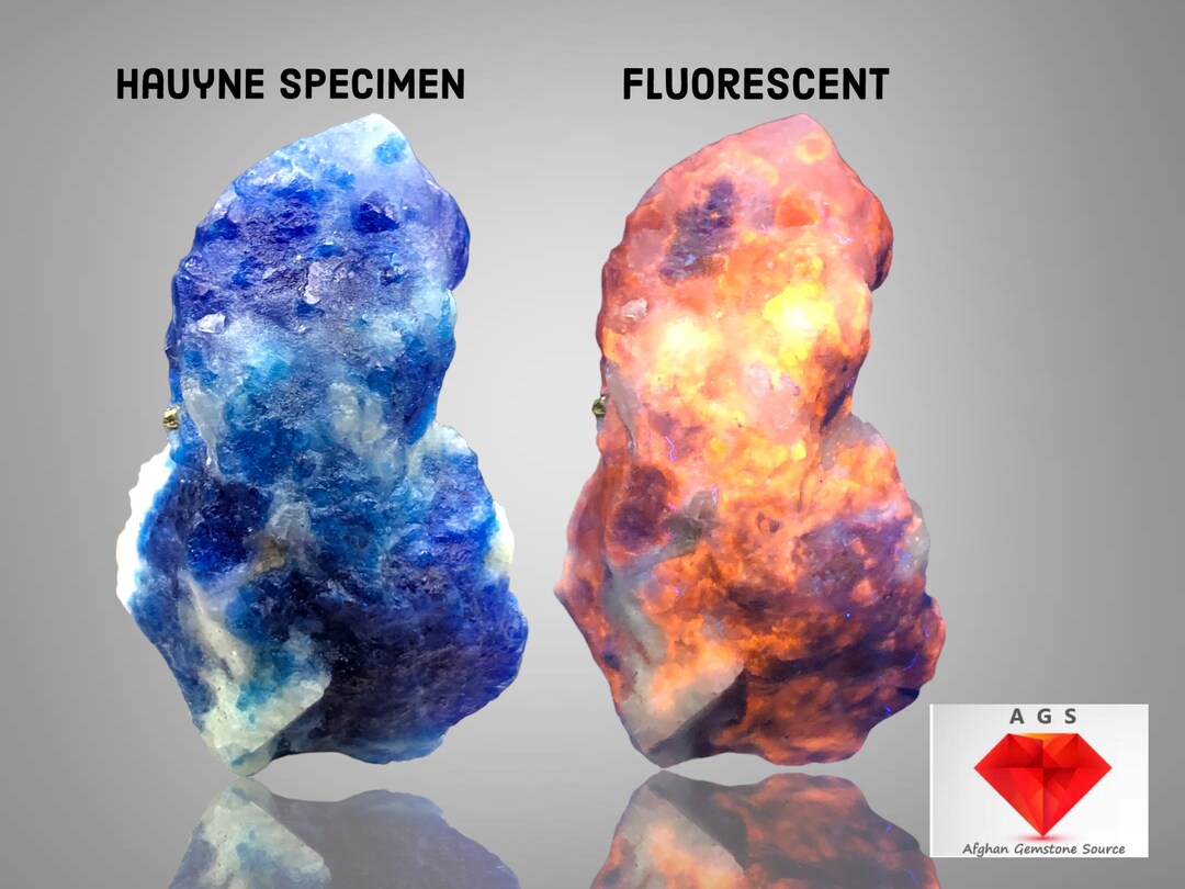 Most Rare 58 Ct Hauyne Specimen From Badakhshan, Afghanistan. - Etsy