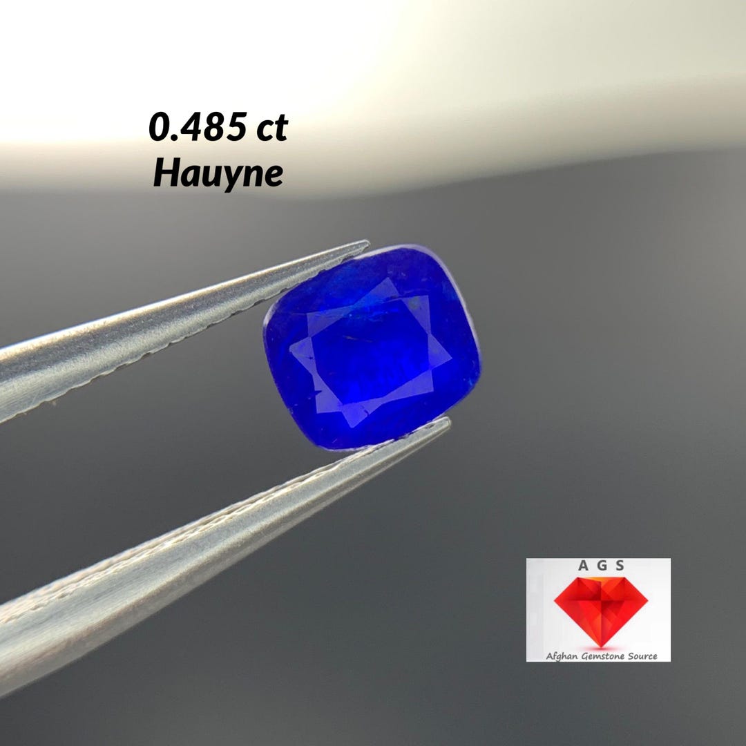 Most Rare 0.485 Ct Blue Hauyne From Badakhshan, Afghanistan - Etsy