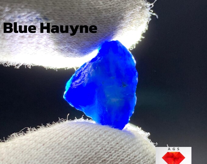 8.60 Ct Most Rare Blue Hauyne Specimen From Badakhshan, Afghanistan - Etsy