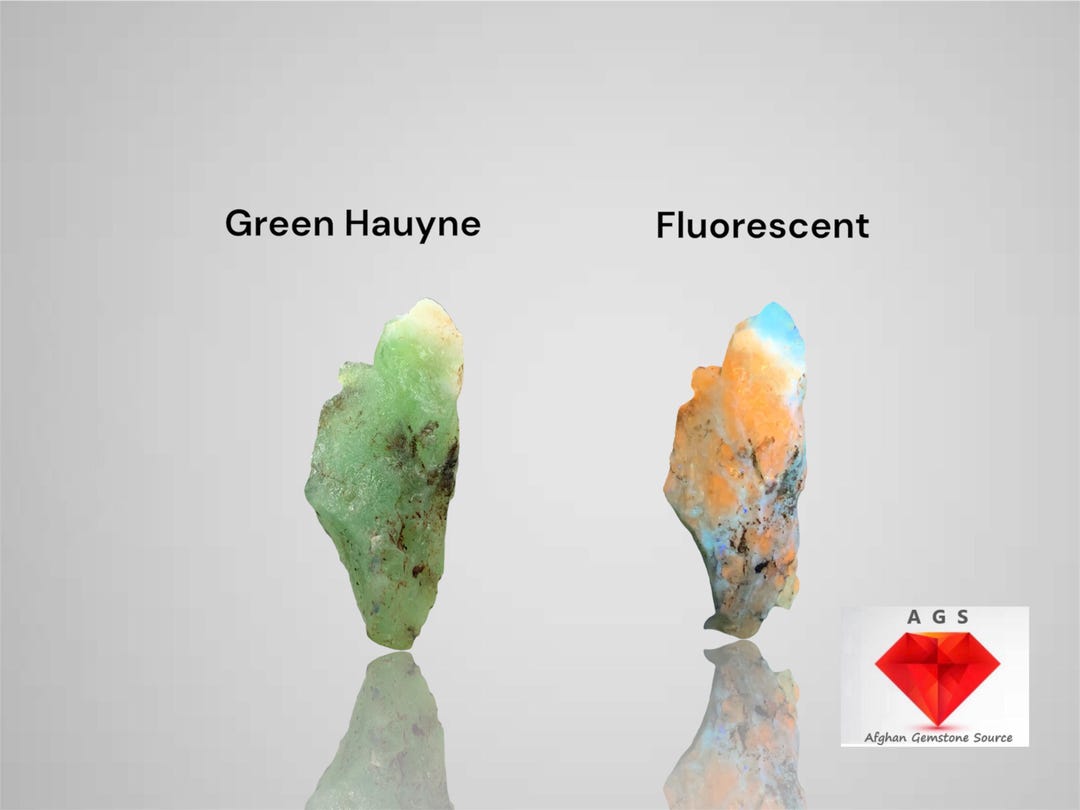 Most Rare 40 Ct Green Hauyne Specimen From Badakhshan, Afghanistan - Etsy