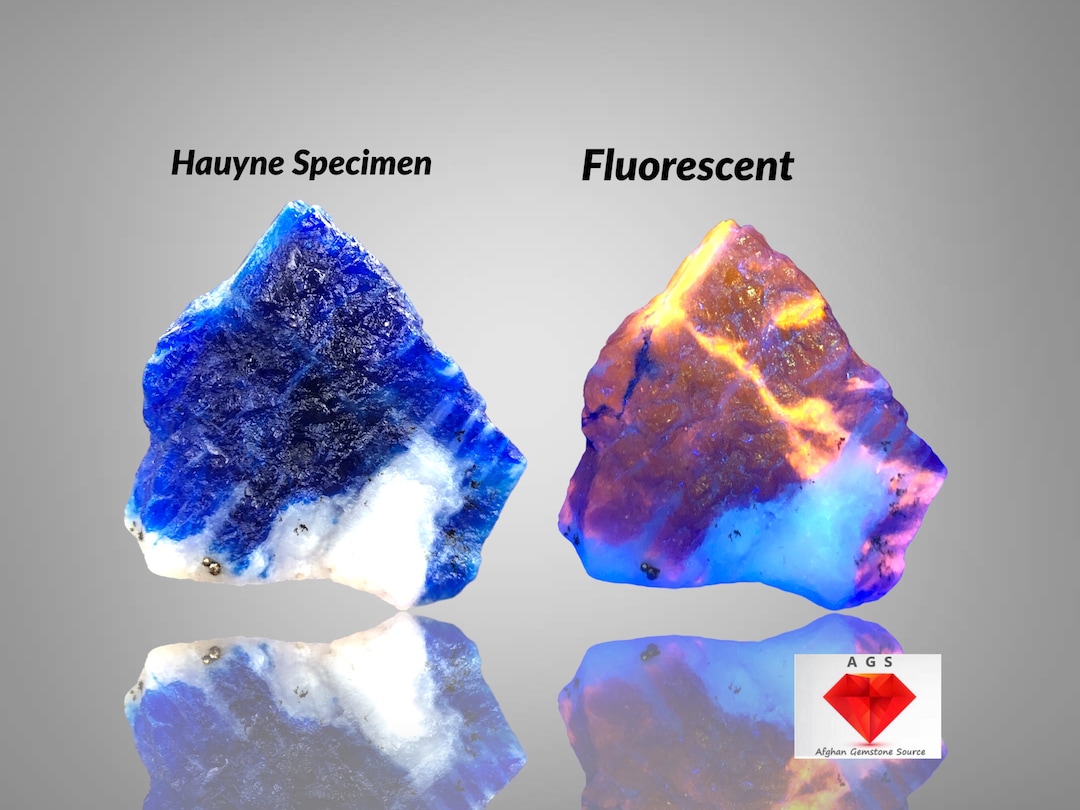 Most Rare 58ct Hauyne Specimen From Badakhshan, Afghanistan - Etsy