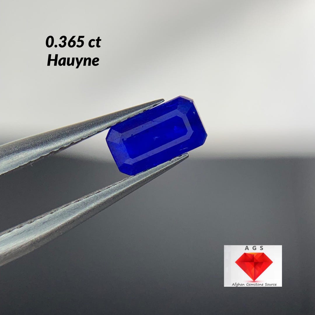 Most Rare 0.345 Ct Blue Hauyne From Badakhshan, Afghanistan - Etsy