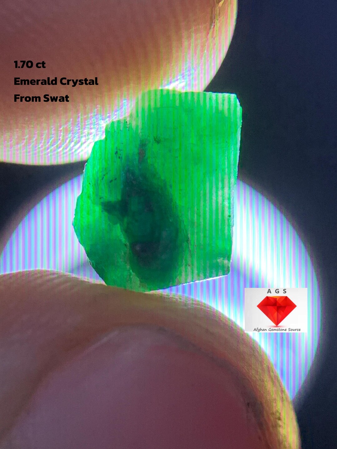 1.70ct Swat Emerald Crystal – A Petite Gem of Natural Beauty - Etsy