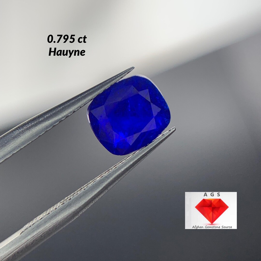 Most Rare 0.795 Ct Blue Hauyne From Badakhshan, Afghanistan - Etsy