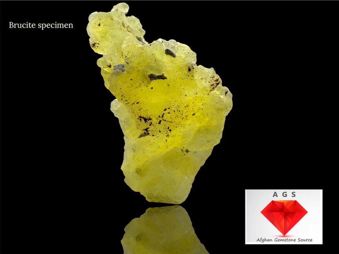 Rare 30 Ct Yellow Brucite Specimen From Balochistan Pakistan - Etsy