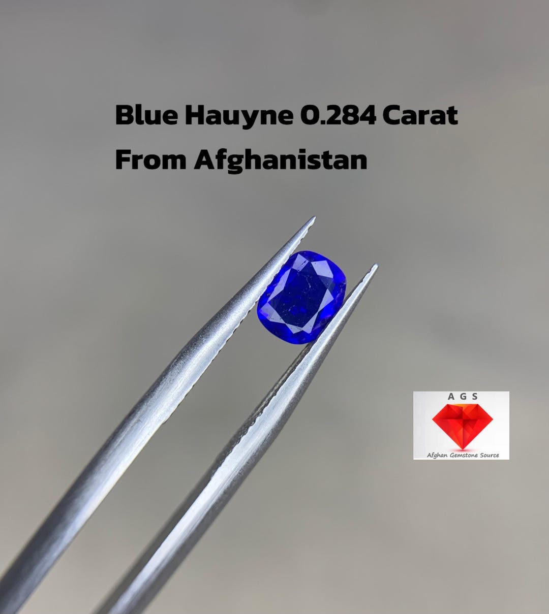 Unveiling the Elegance of a 0.284-carat Blue Hauyne A Rare Cushion Cut ...