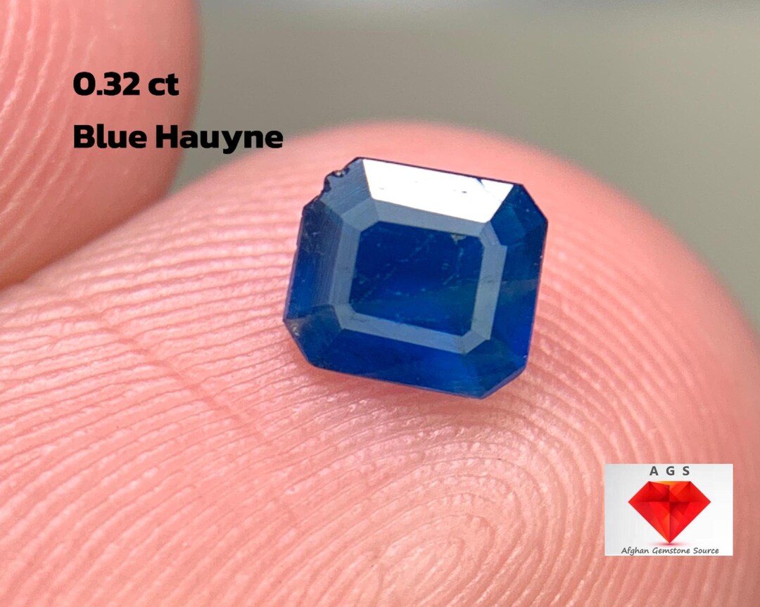 0.32 Ct Hauyne: A Rare and Radiant Gemstone With Unmatched Beauty - Etsy
